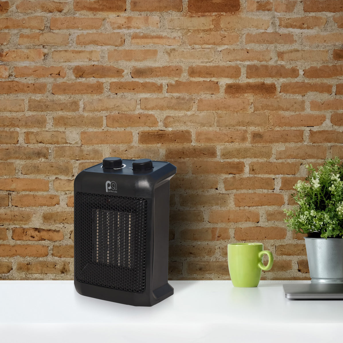 9" 1500/750W Ceramic Heater — Perfect Aire