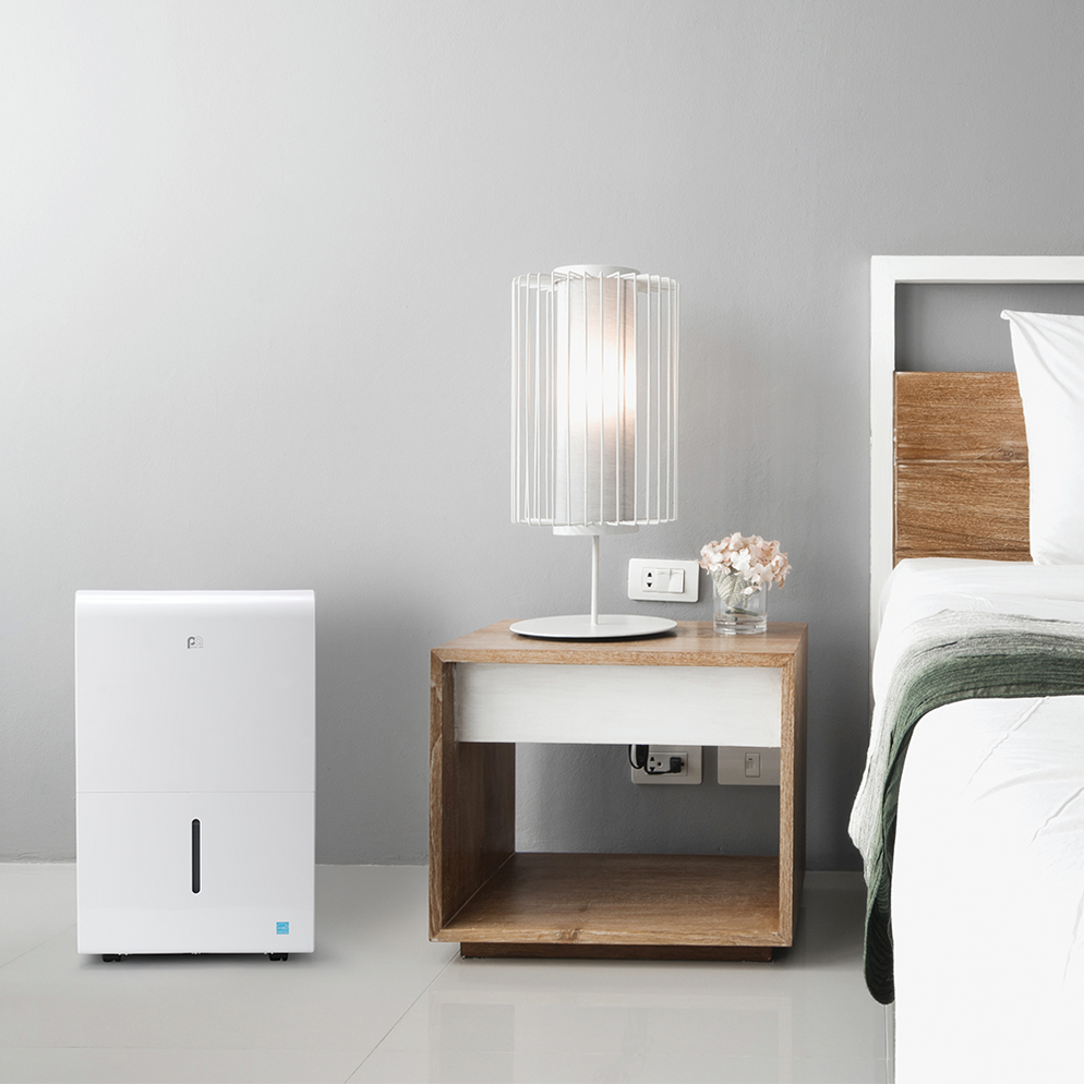 50-Pint Dehumidifier With Continuous Drainage, Ultra-Quiet Operation ...