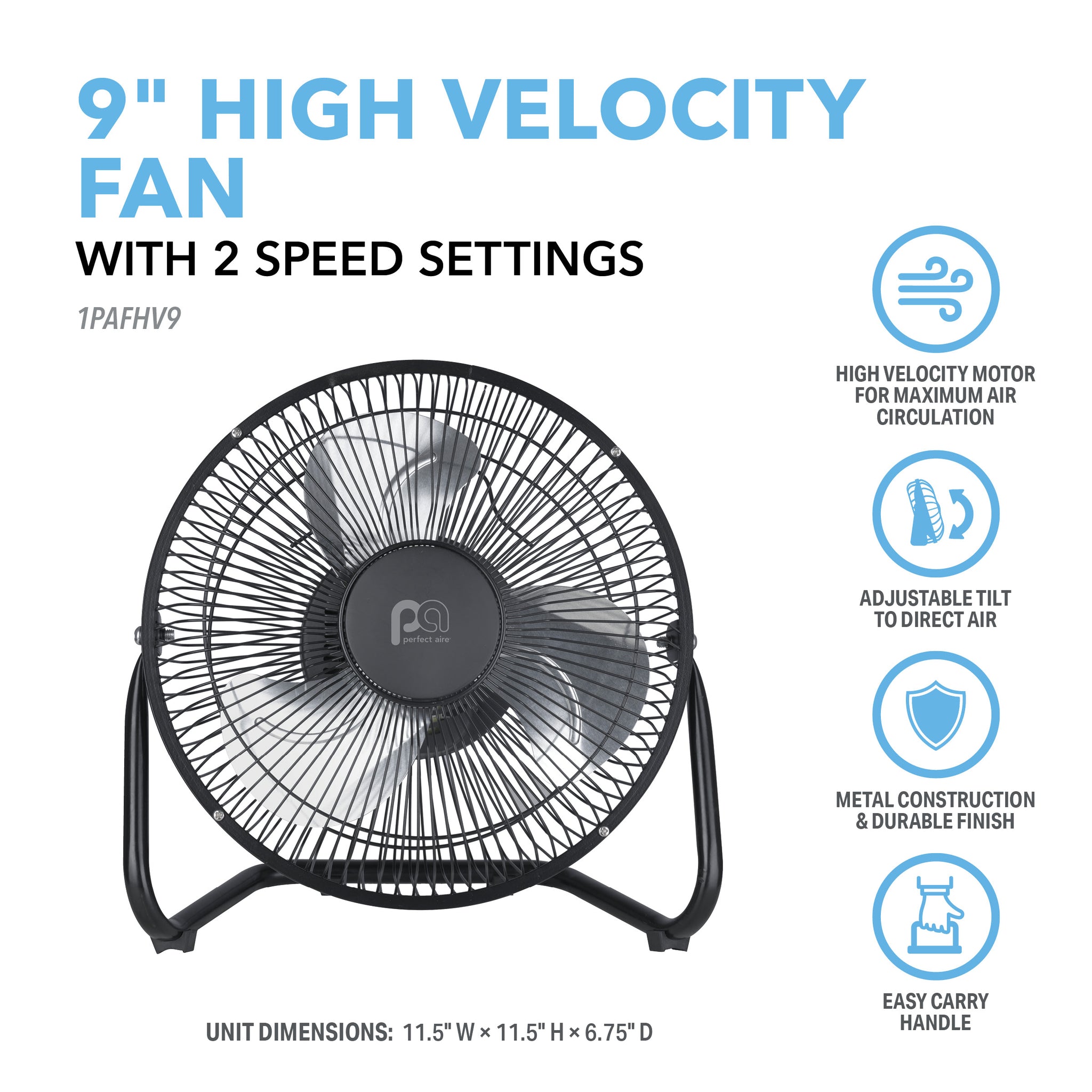 High Velocity Fans — Perfect Aire